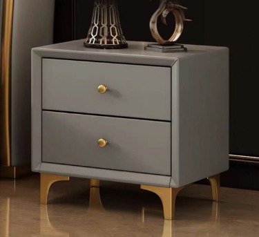 Sleek Modern MDF Nightstand - Ever Smile Furniture