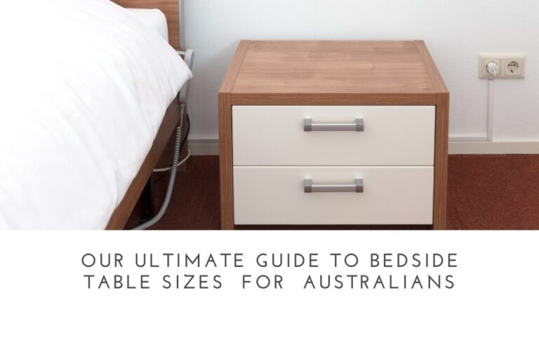 Our Ultimate Guide to Bedside Table Sizes - Ever Smile Furniture